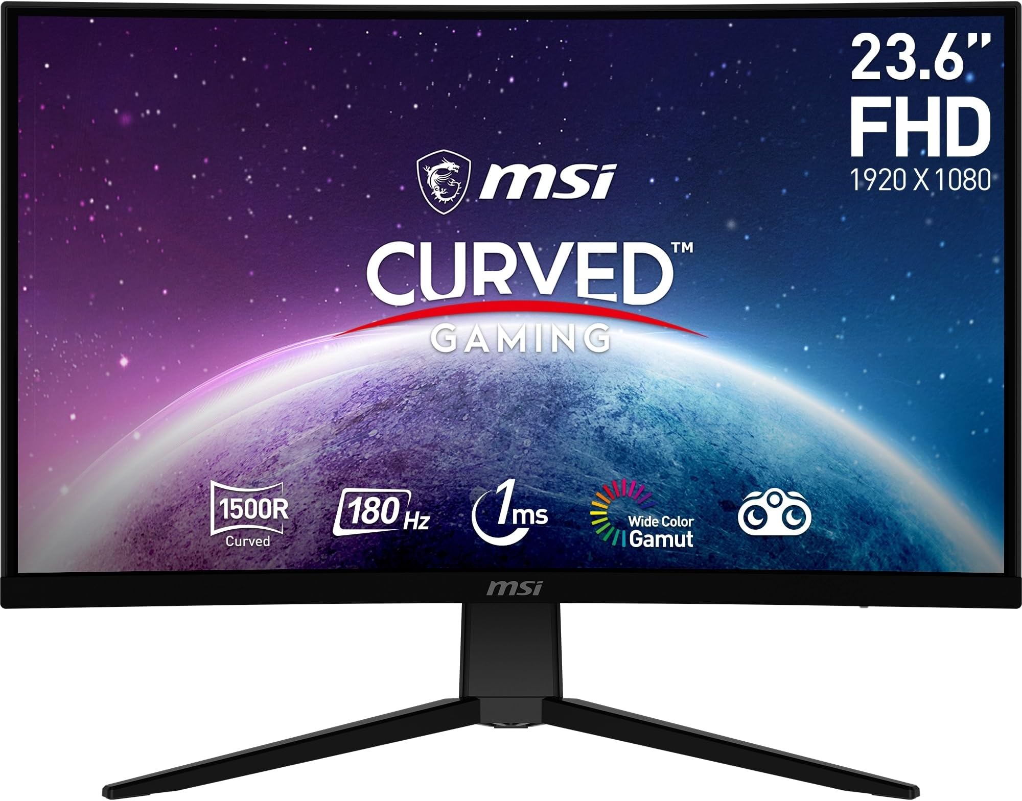 MSI G32CQ5P 31.5 Inch 2K WQHD Curved Gaming Monitor - 1500R 2560 x 1440 ...