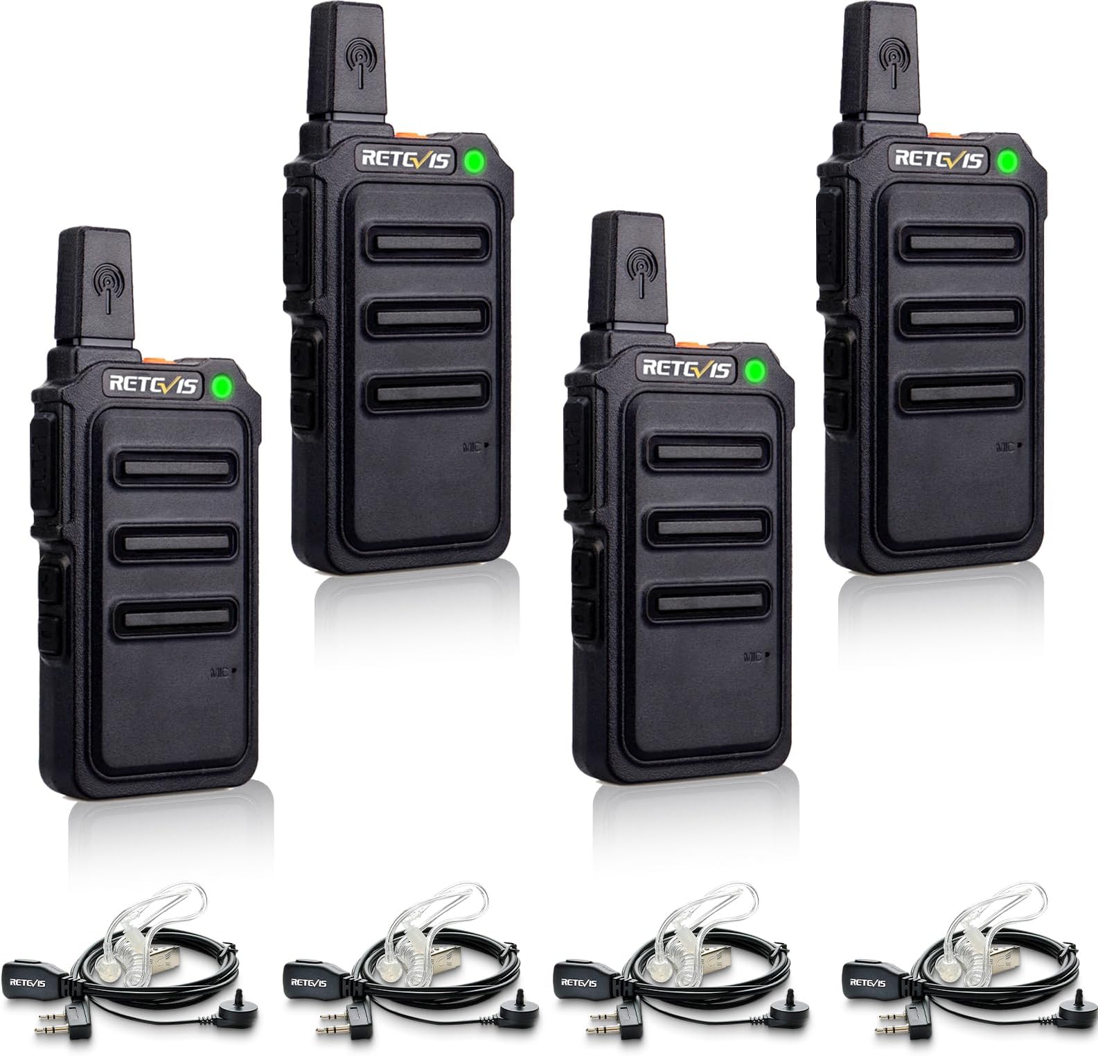 Amazon.com: Retevis RT22 Two Way Radio, Long Range Walkie Talkies for ...