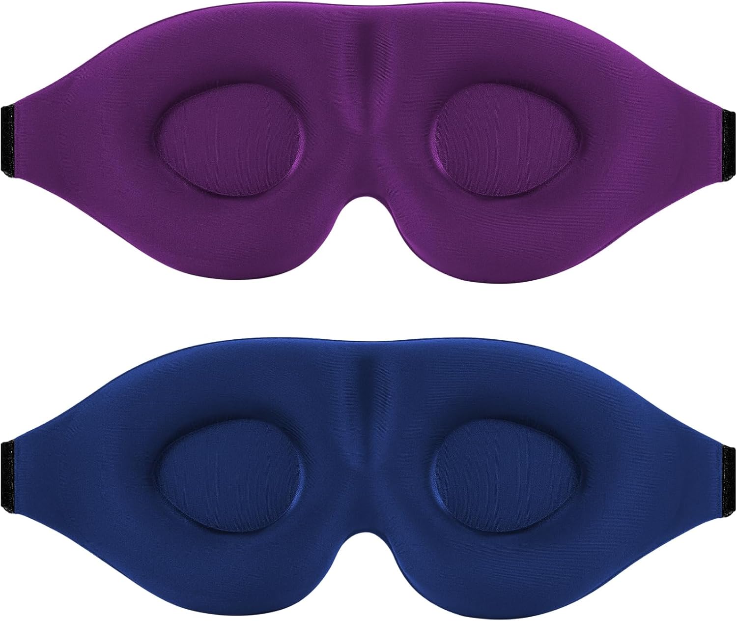 Amazon.com: Sleep Mask for Side Sleeper 2 Pack, 100% Light Blocking ...