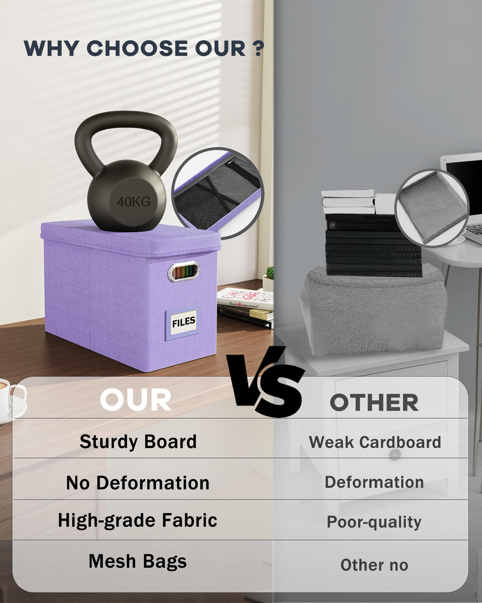 Snapklik.com : Oterri File Organizer Box