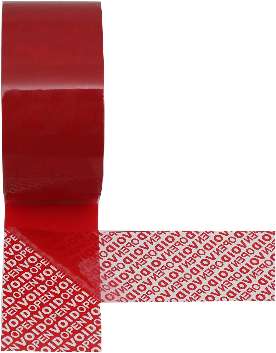 WELSTIK Tamper Tape Red Tamper Evident Security Seals Tape, Transfer ...