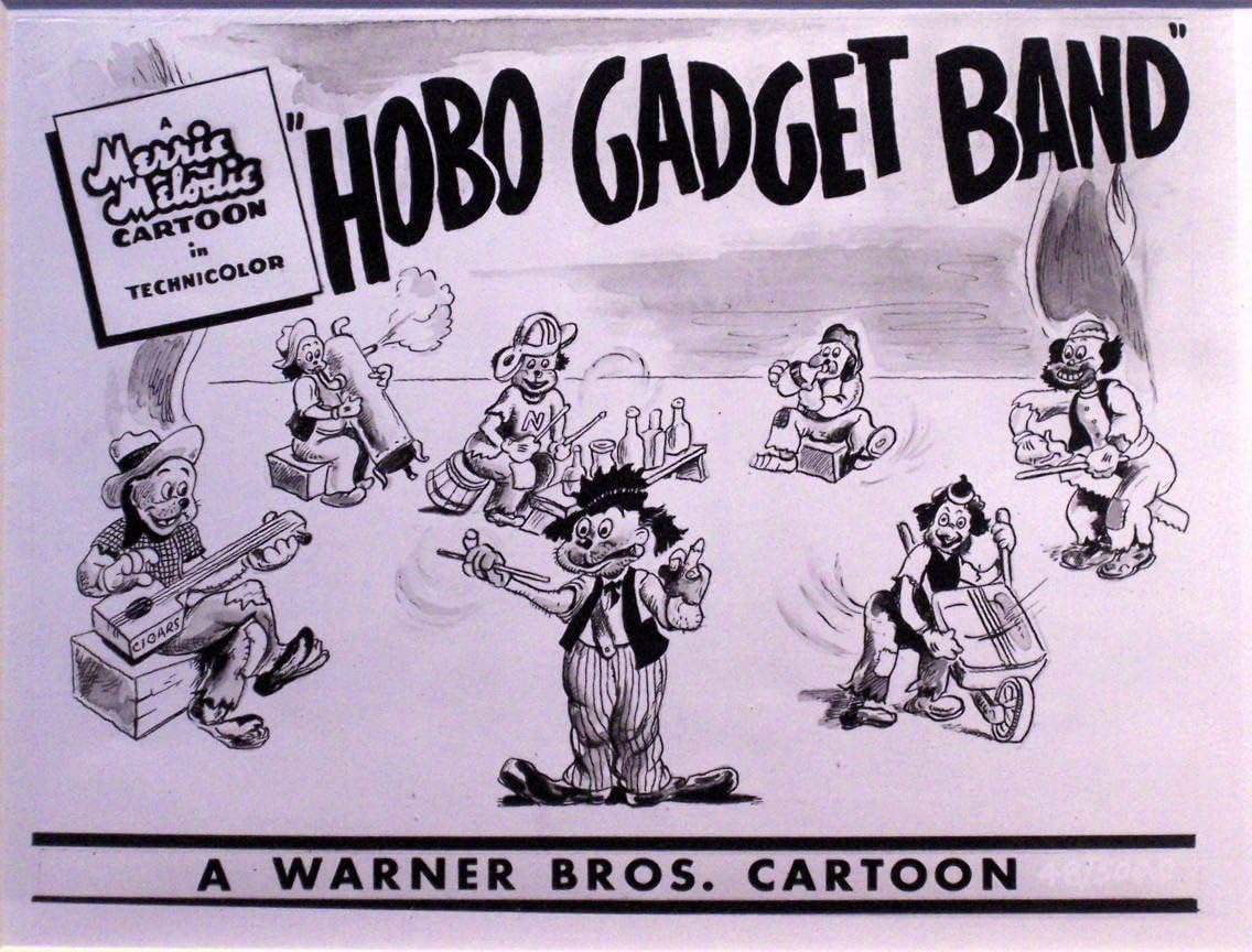 "Hobo Gadget Band" Studio Lobby Card Publicity Still Warner Bros. at ...