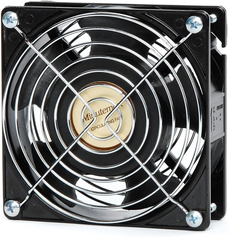 Minuteman International Room Heat circulating doorway fan, Black and ...