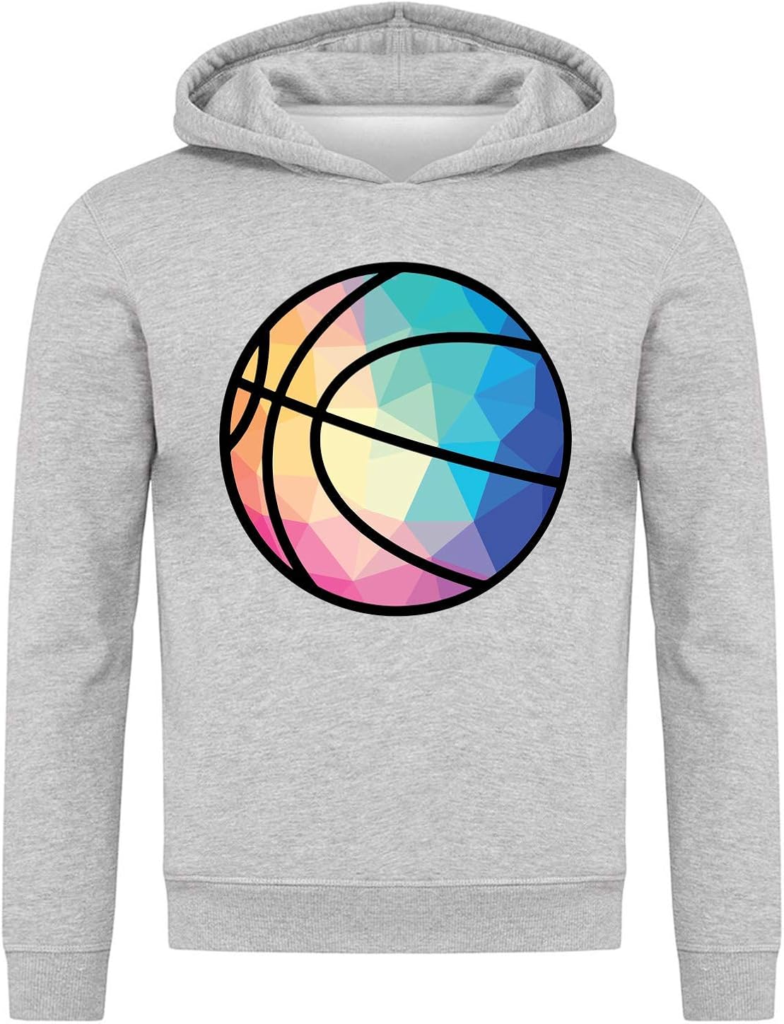 Geometric Basketball Sport Ball Graphic Sweat à Capuche Unisexe ...