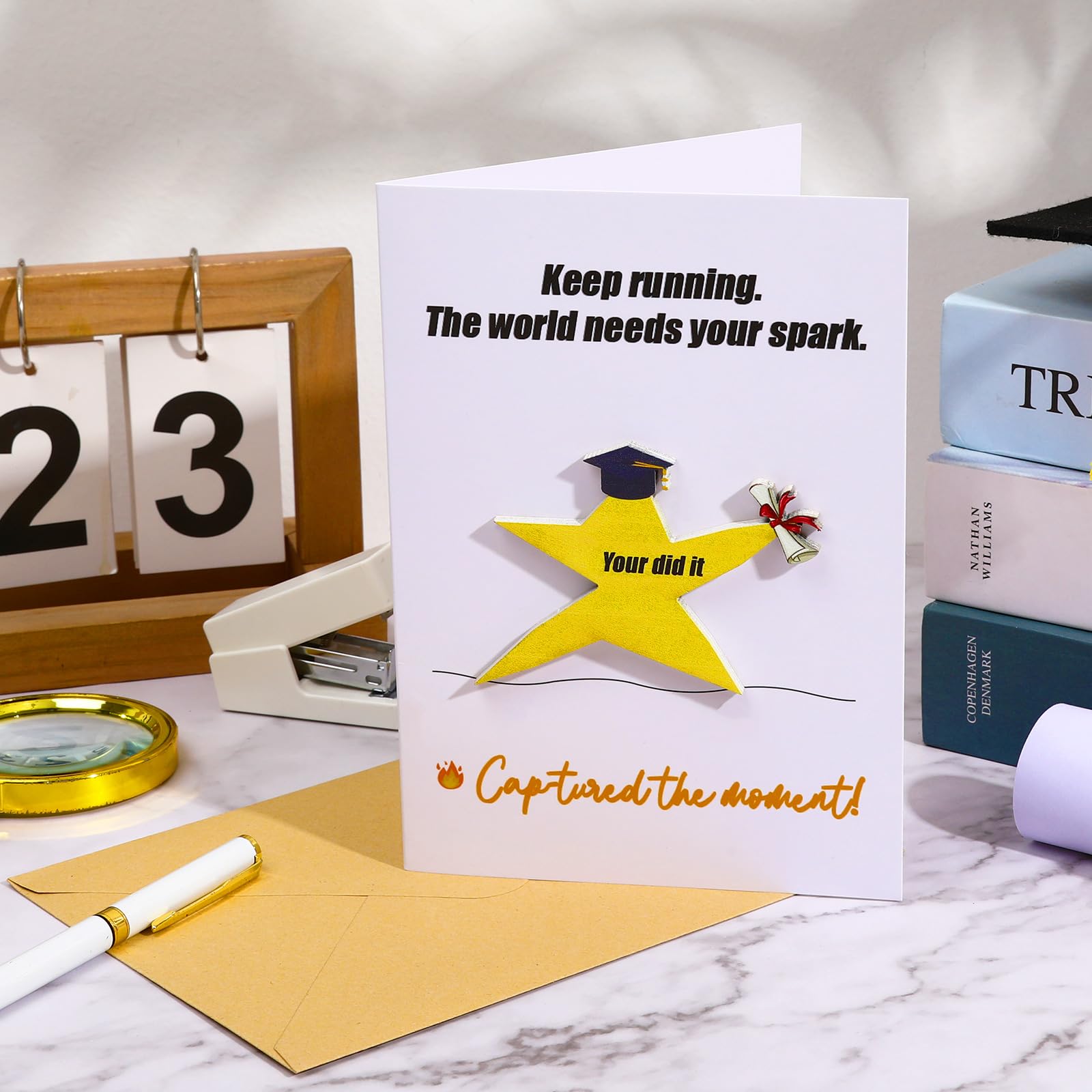 Snapklik.com : Funny Your Did It Star Meme Graduation Card 2025 ...