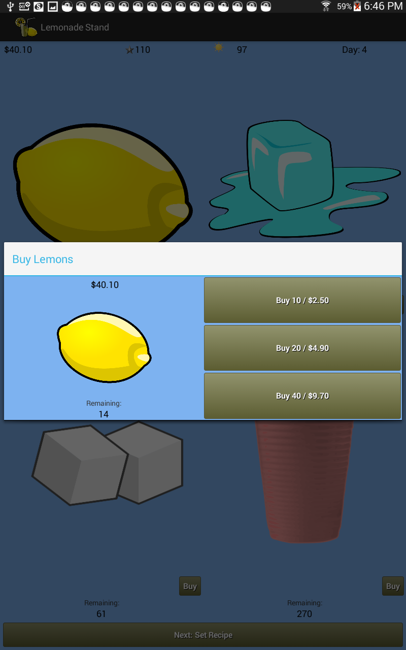 Lemonade Stand - App on the Amazon Appstore