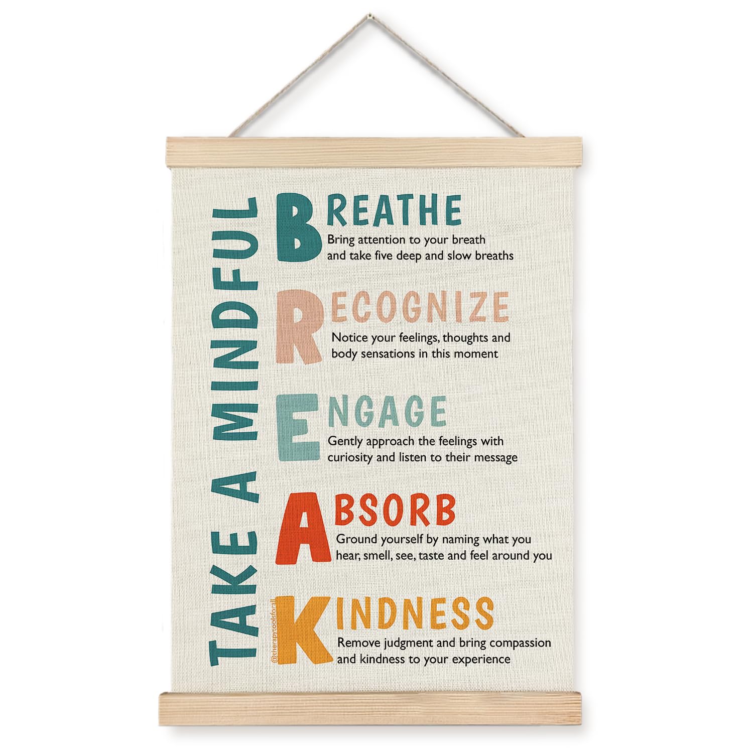 Amazon.com: Supwhd Calming Office Decor, Therapy Office Decor, Take a ...