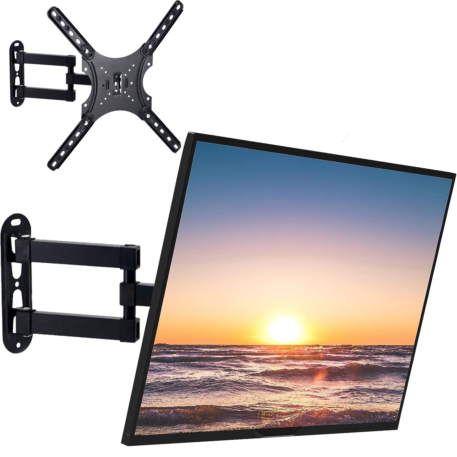 MSRTSR Soporte de Pared de TV Giratorio y Inclinable Soporte de ...