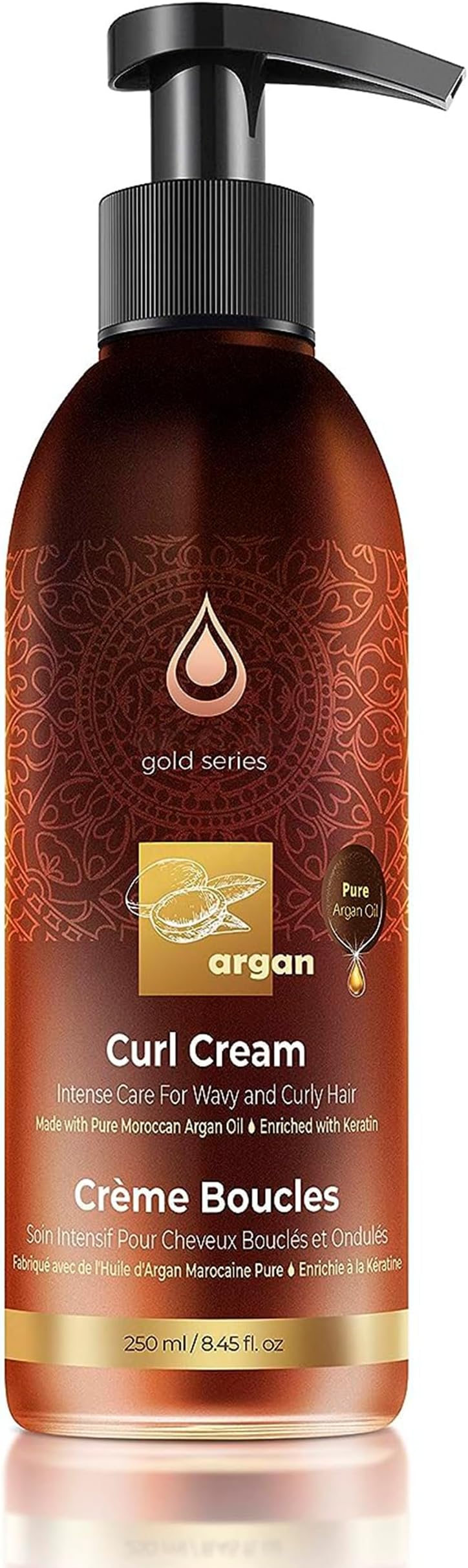 Amazon.com : Gold Series Curl Cream – Styling Cream for Curly Hair with ...