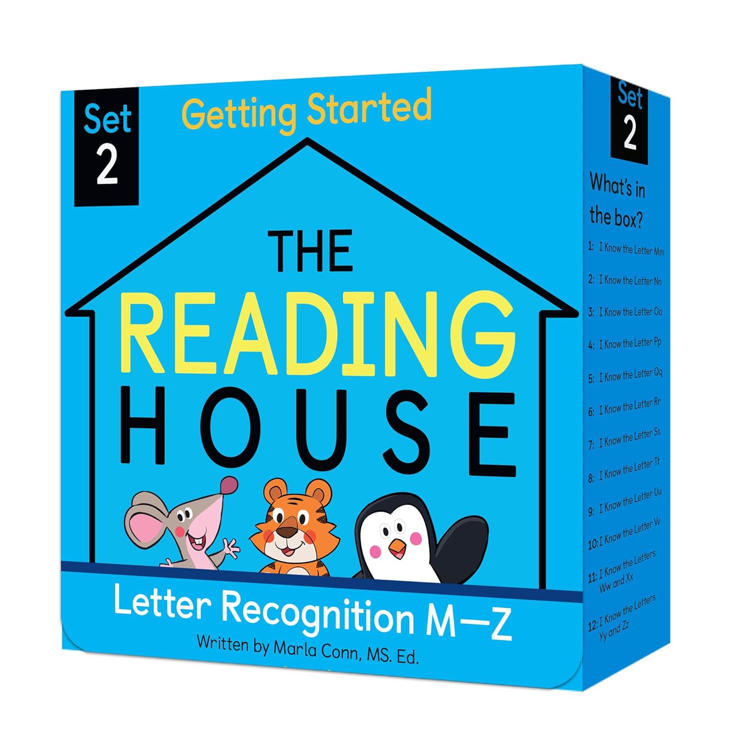 The Reading House Set 2: Letter Recognition M-Z : The Reading House ...