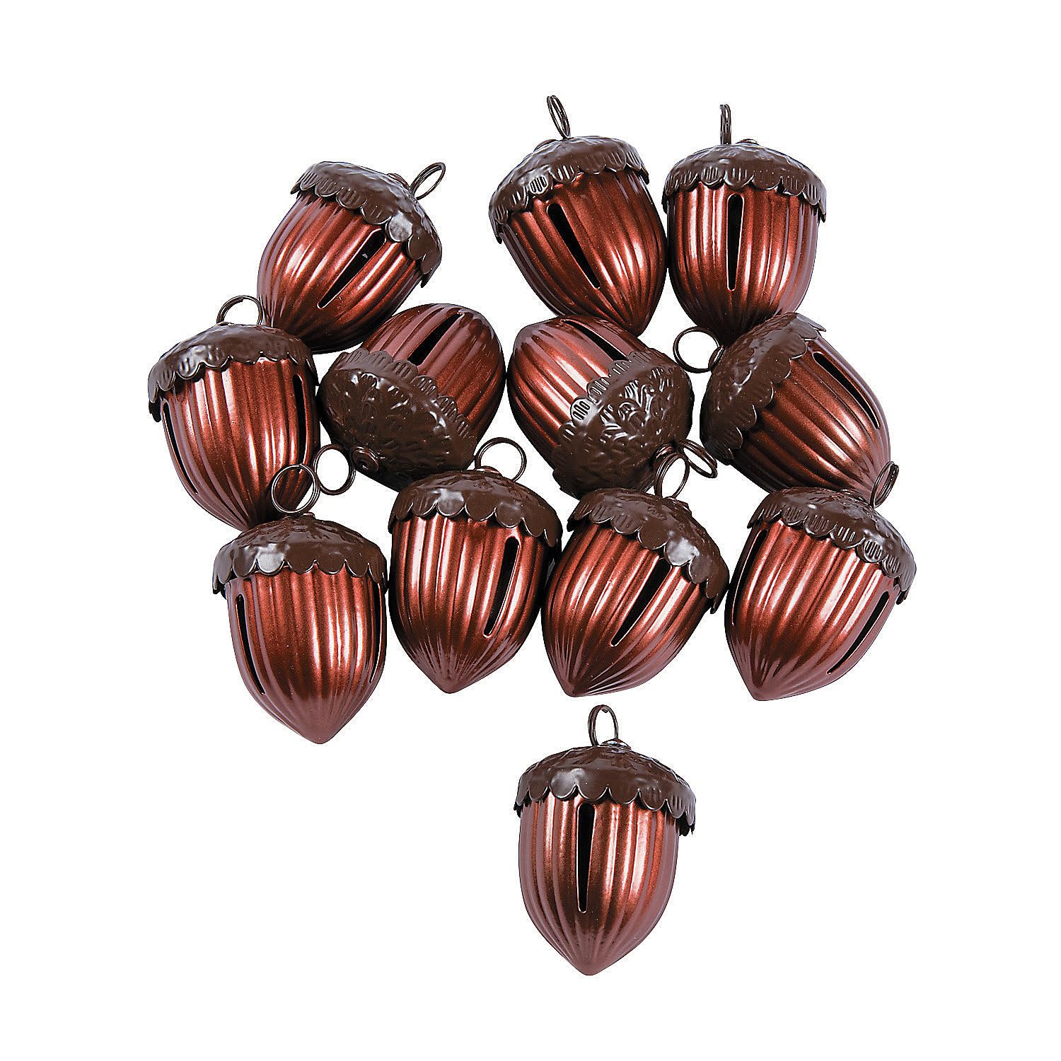 Amazon.com: Acorn Shaped Jingle Bells - Crafts for Kids and Fun Home ...