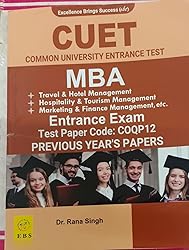 Buy CUET MBA ( Test Paper Code- COQP12 ) Entrance Exam Previous Year ...