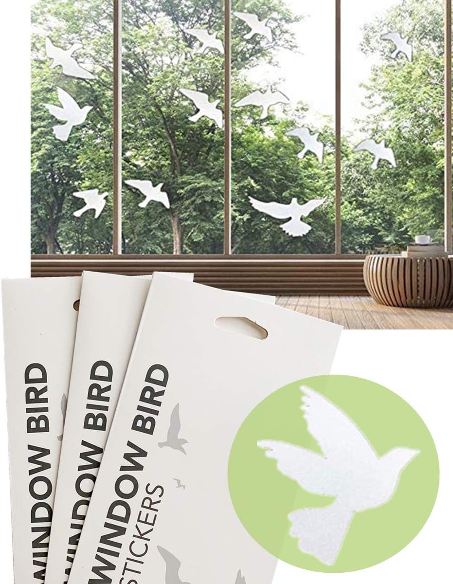 Anti-Collision Window Bird Stickers, Window Decals Glass Door Protect ...