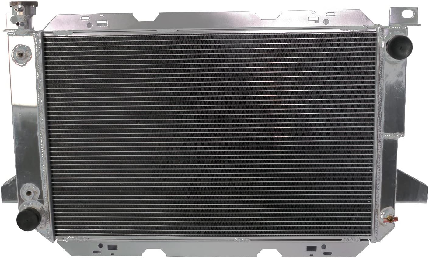 Amazon.com: 3Row Aluminum Radiator fit 1985-1997 Ford BRONCO/F150/ F250 ...
