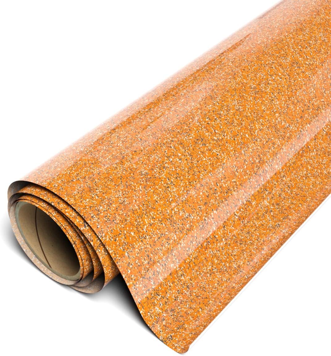 Amazon.com: Siser Glitter HTV 12"x3ft Roll (Neon Orange) Iron on Heat ...