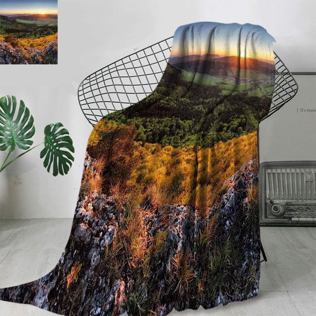 Amazon.com: Nature Warm Throw Blanket, Balkans Slovakian Mountain ...