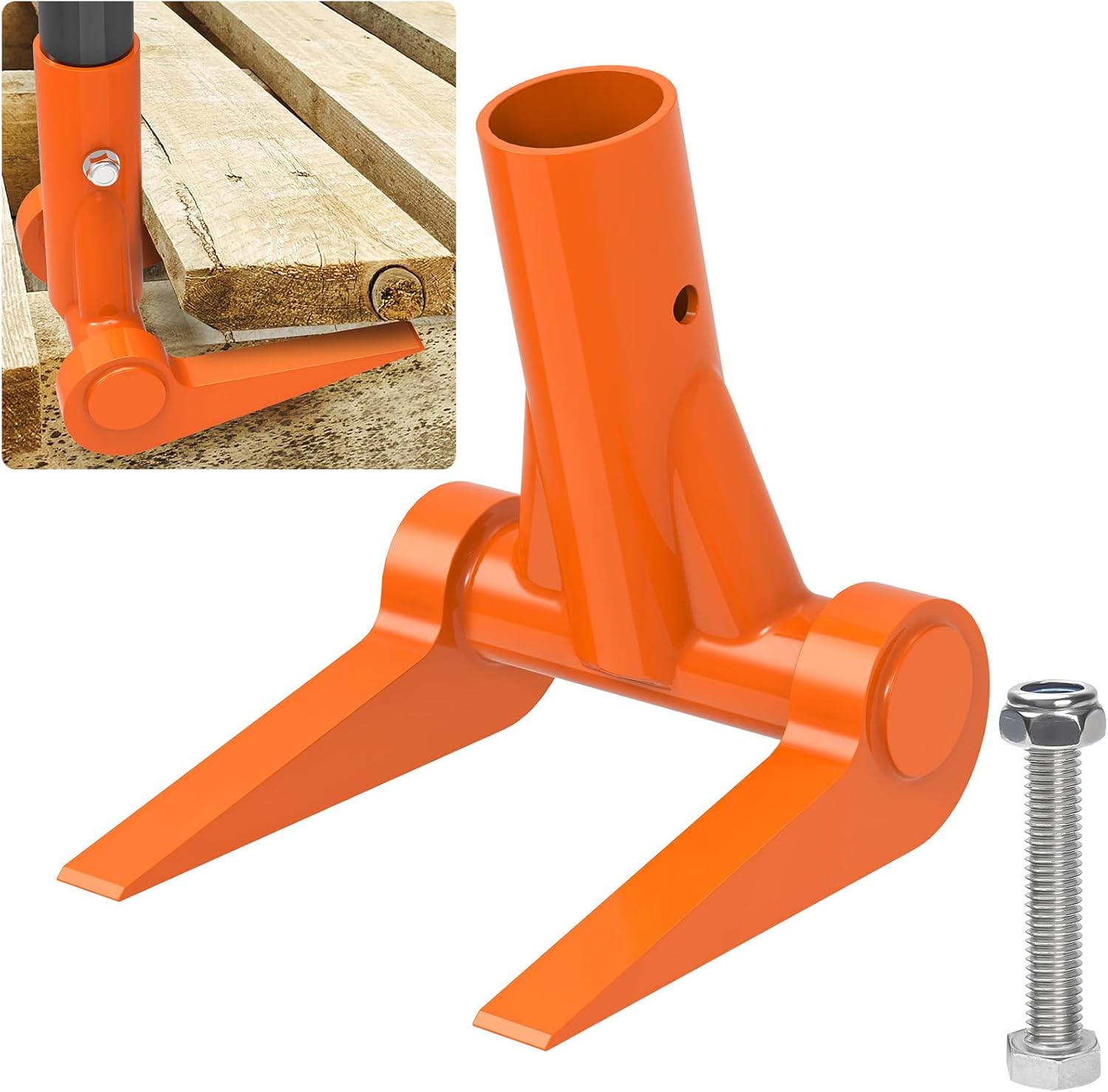 Insaga Pallet Buster Head - Fully Welded Deck Board Removal Tool for ...