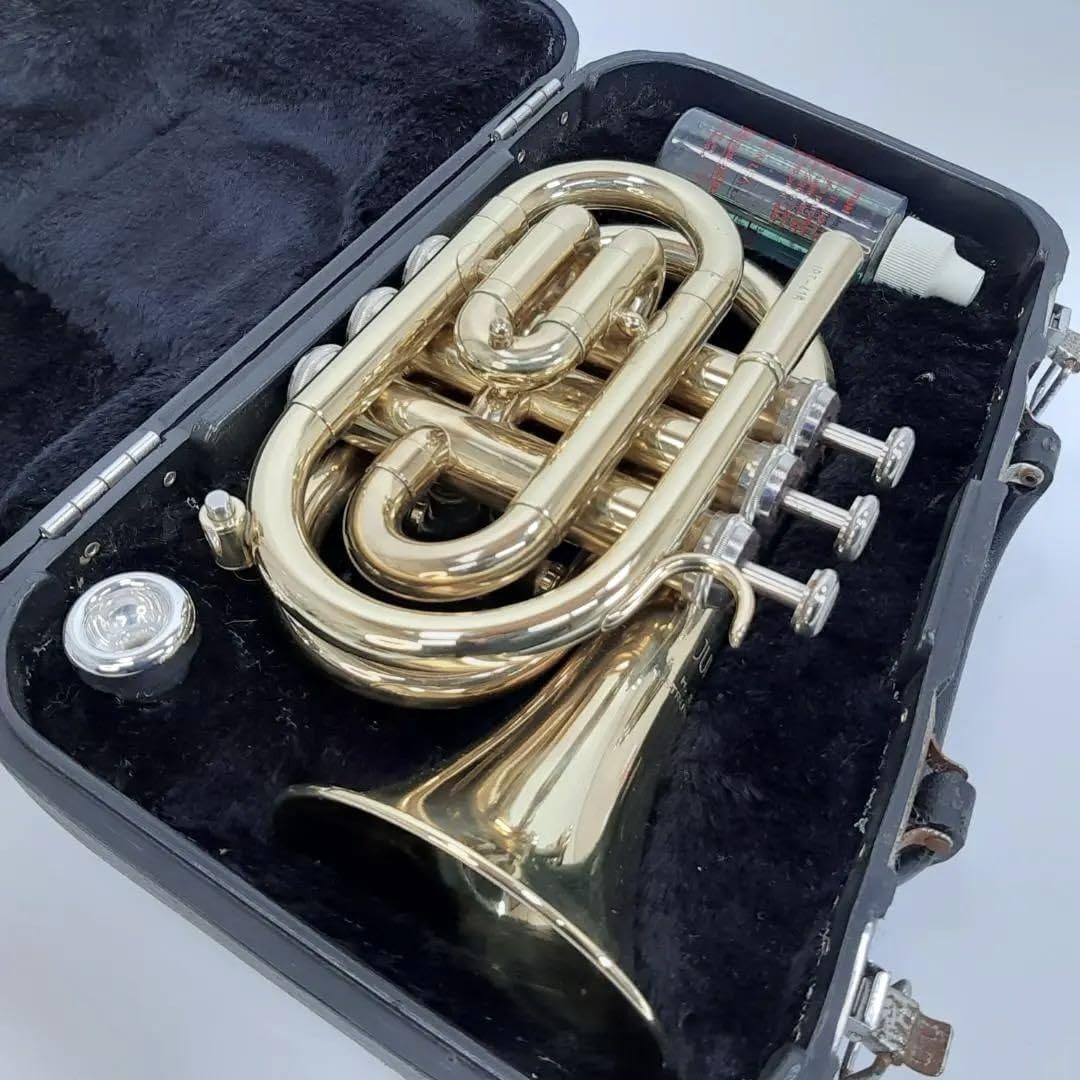 Amazon.co.jp: Jupiter ジュピター ポケットトランペット JPT-416 ケース付き PBGI : 楽器・音響機器