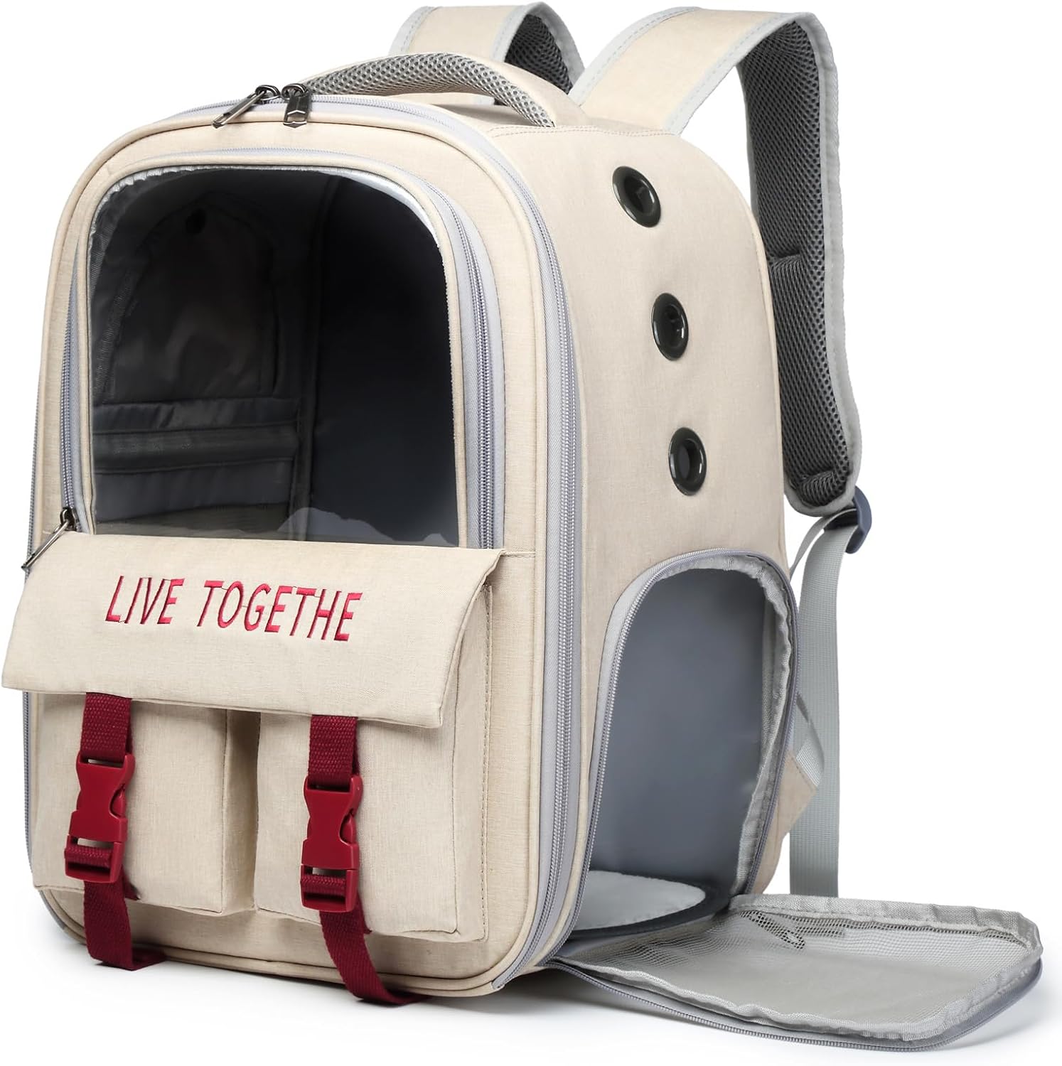 Amazon.com : Ioview Pet Carrier Backpack for Dog and Cat Puppies, Small ...