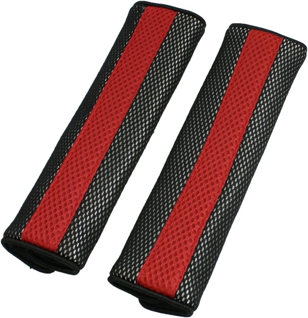 COFIT Car Seat Belt Pads, Durable Microfiber Leather Pads with Comfort ...