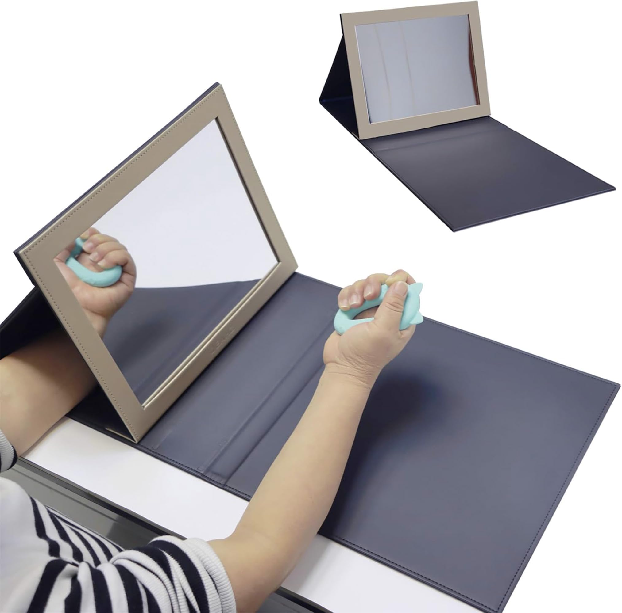 Amazon.com: QEAHZ Mirror Therapy Box for Hand Stroke Rehabilitation ...