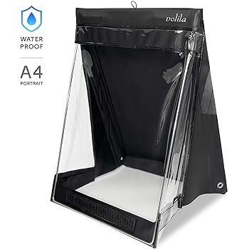 Paperdry A4 Portrait Black Waterproof Clipboard - Premium PVC Material ...
