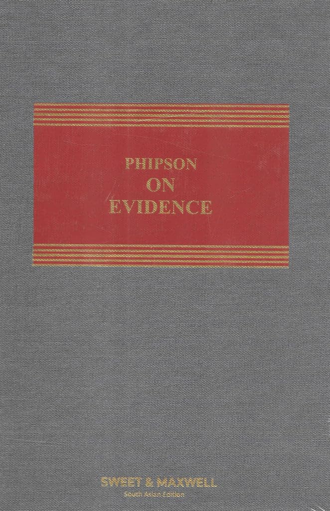 Buy PHIPSON ON EVIDENCE , 20TH E/D. Book Online at Low Prices in India ...