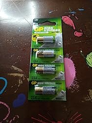 Amazon.com: A23 12V Alkaline 23-A Replacement Battery 23AE GP - 5 Pack ...