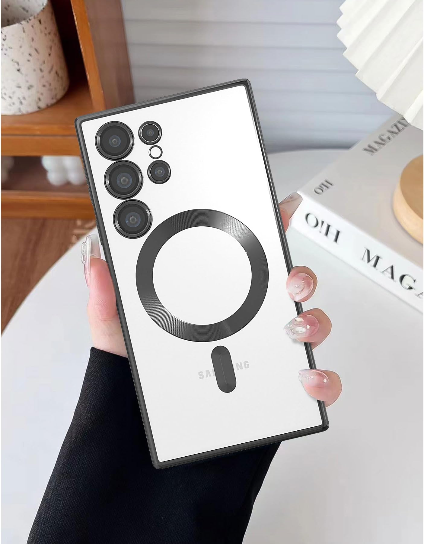 Amazon.com: MATEKXY for Samsung Galaxy S24 Ultra Case MagSafe with ...