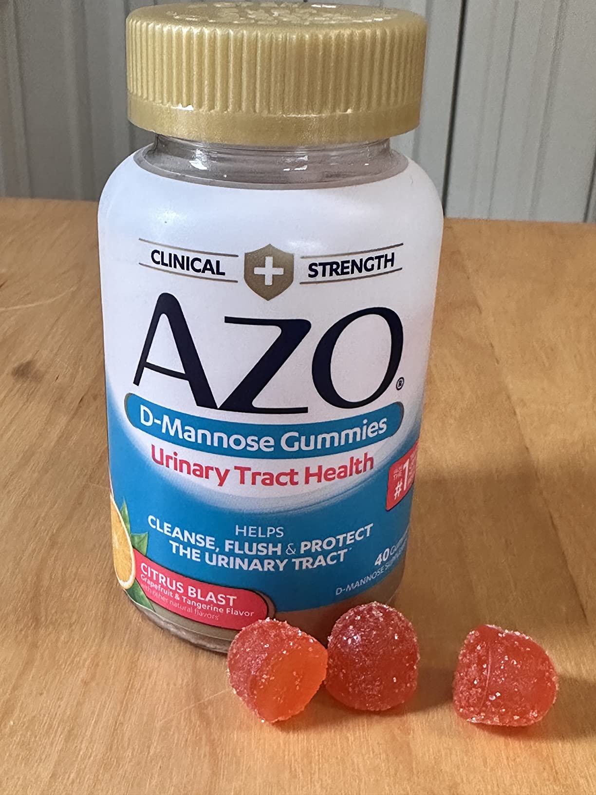 Amazon.com: AZO D Mannose Urinary Tract Health Gummies, 40 Count ...