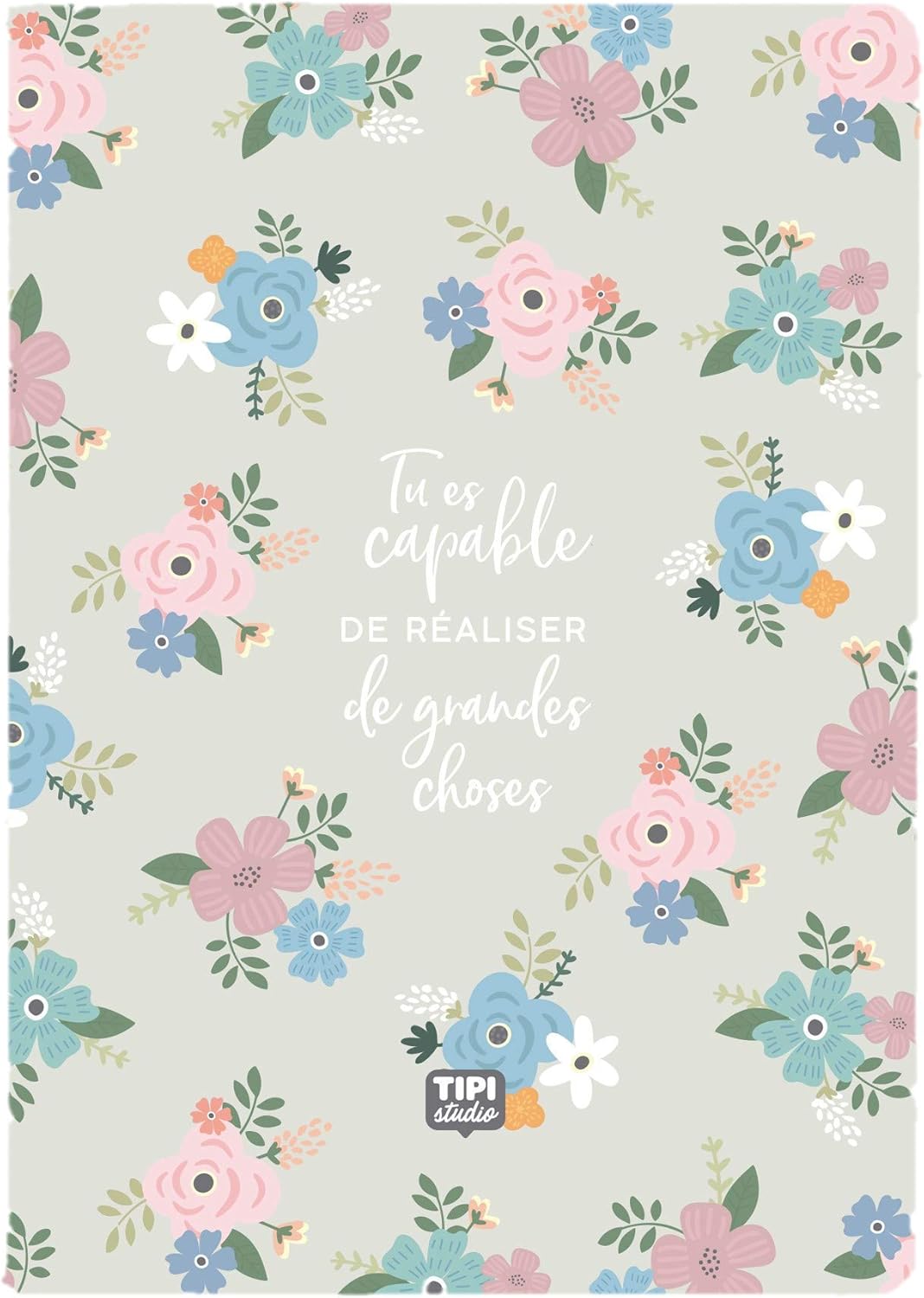 A4 Notebook”Tu es capable de réaliser de grand things” [French Language ...