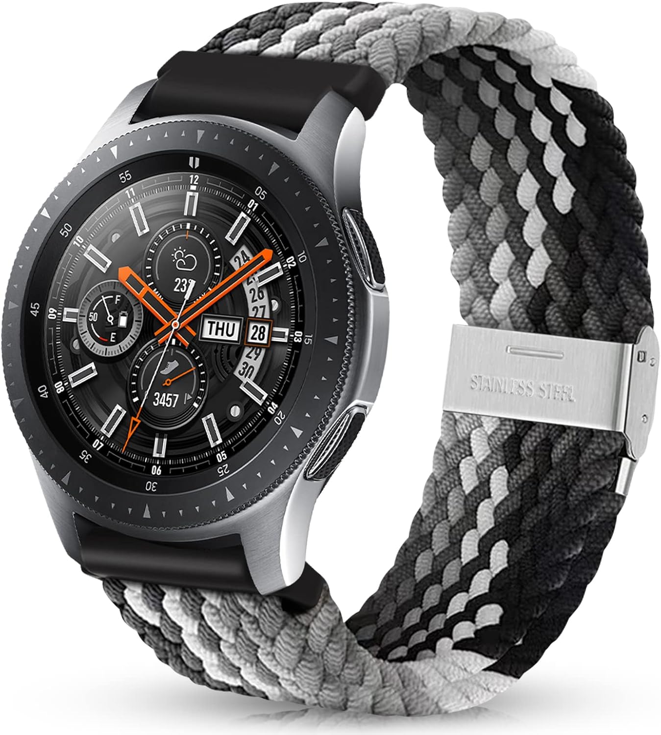 HUZU Bracelet pour Samsung Galaxy Watch 46mm, 22mm Bracelet de Montre ...