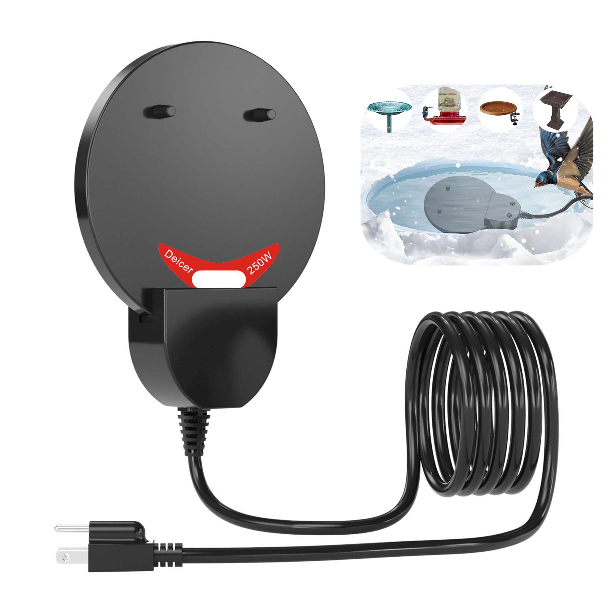 Pond Heaters For Outdoor Ponds With Fish 500W Floating Pond Heater With ...