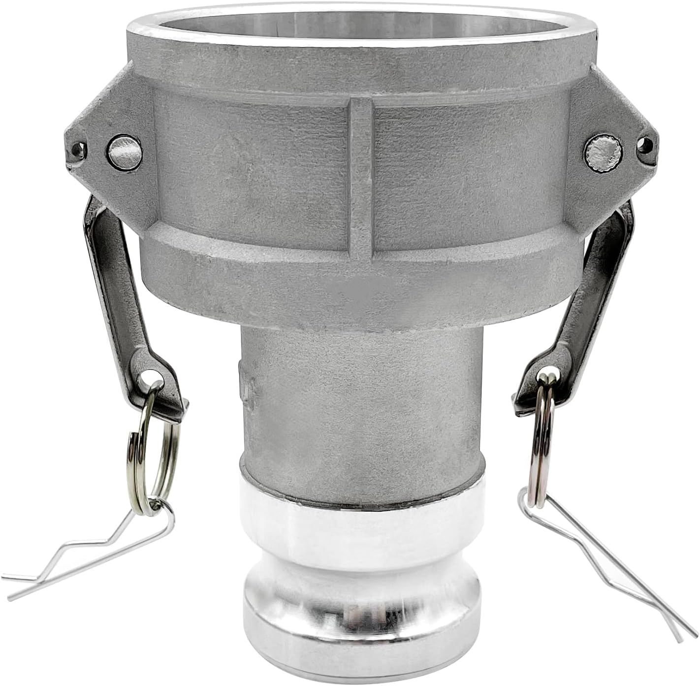 Amazon.com: Gloxco Aluminum Type DA Cam and Groove Hose Fitting, 90 ...