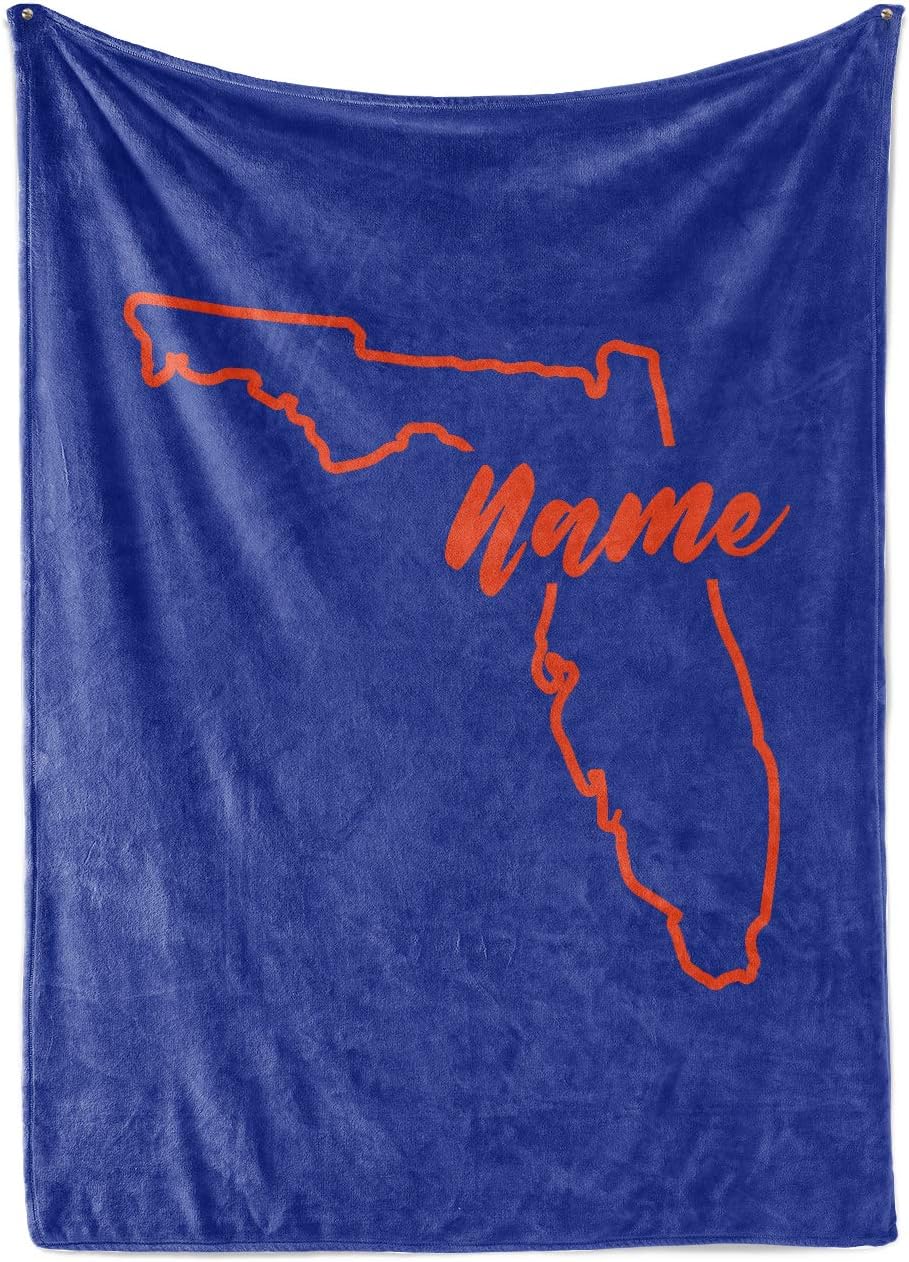 Amazon.com: State Pride Series Florida - Personalized Custom Fleece ...