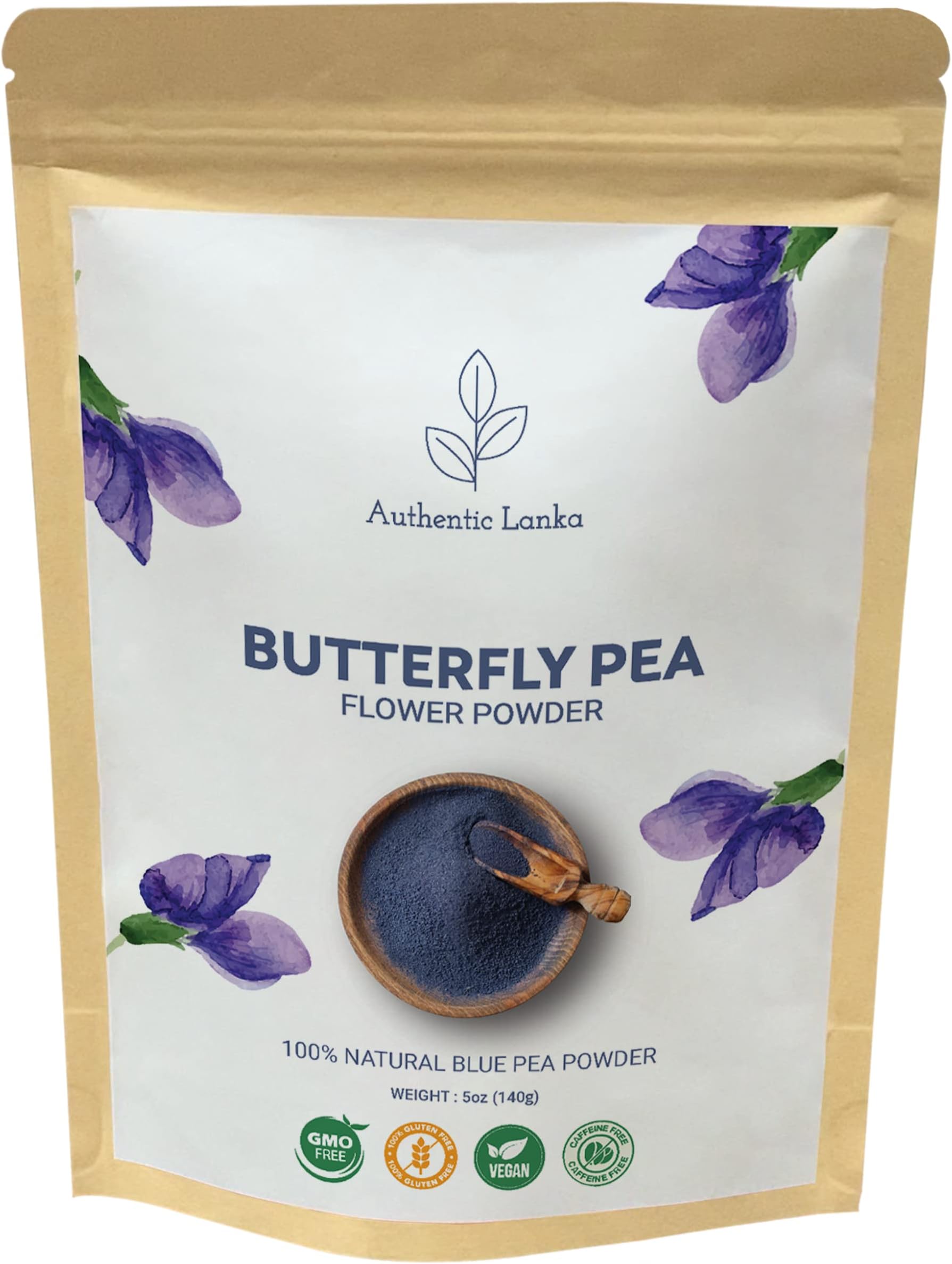 Amazon.com : INCAS 100% USDA Organic Butterfly Pea Flower Powder (4 ...