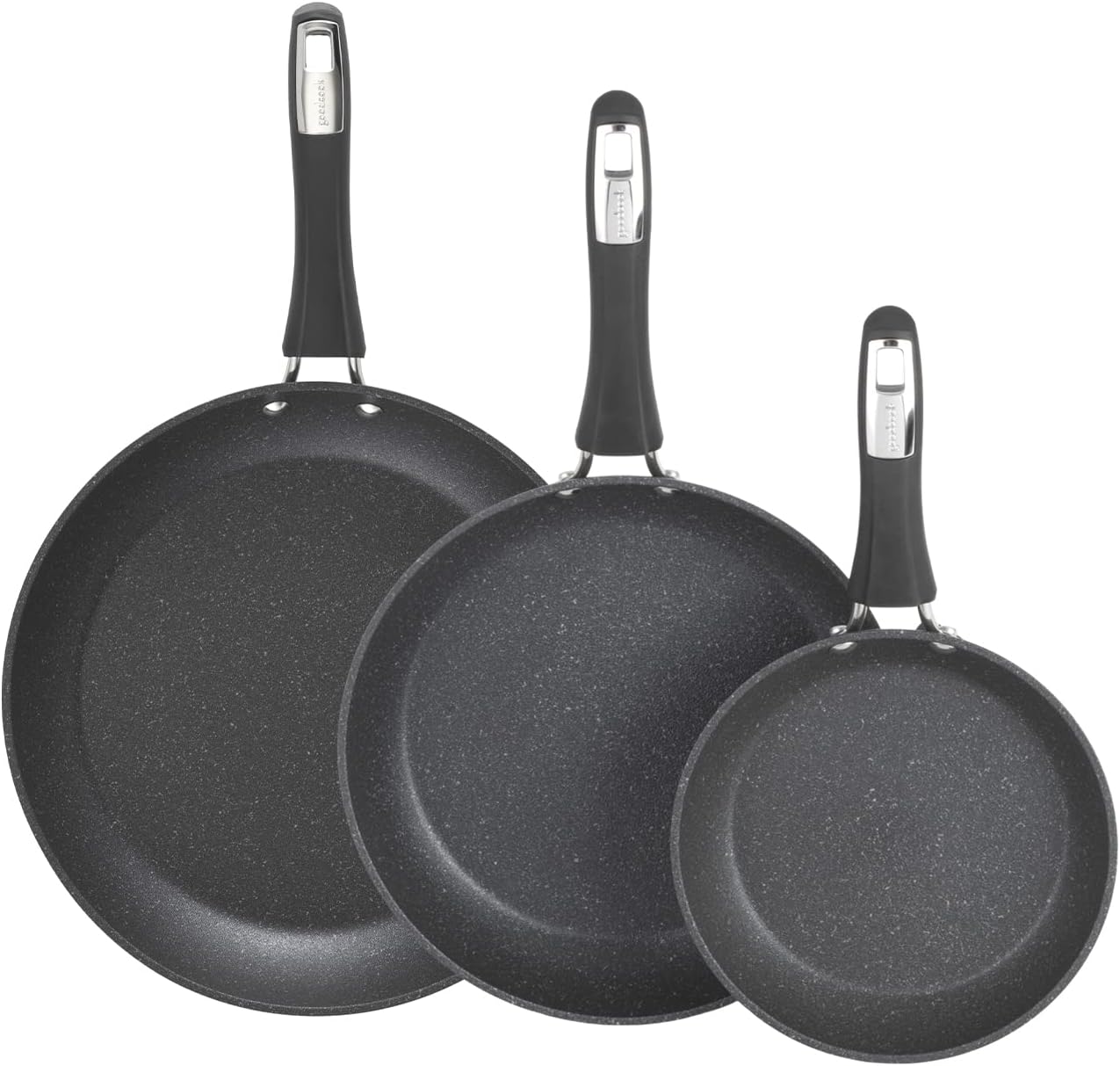 Amazon.com: GoodCook ProEase Nonstick Fry Pan Set, 10 Inch and 8 Inch ...