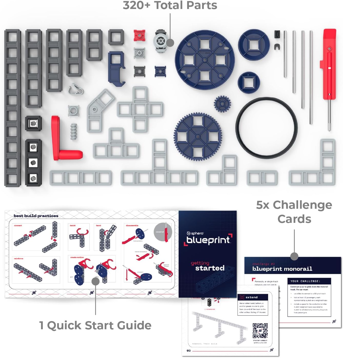 Sphero Kit de construcción de Blueprint Aprende ingeniería mecánica y ...