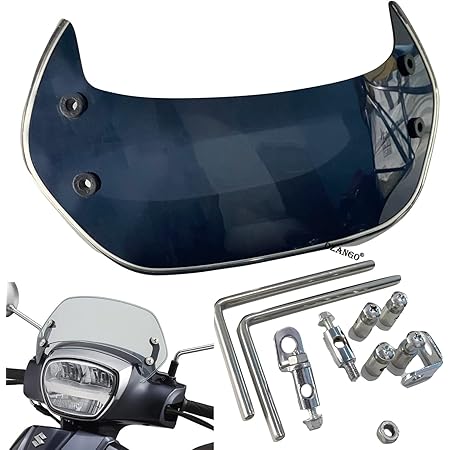 Spedy Scooty Fiber Glass Front Windshield For Suzuki Access 125 ...