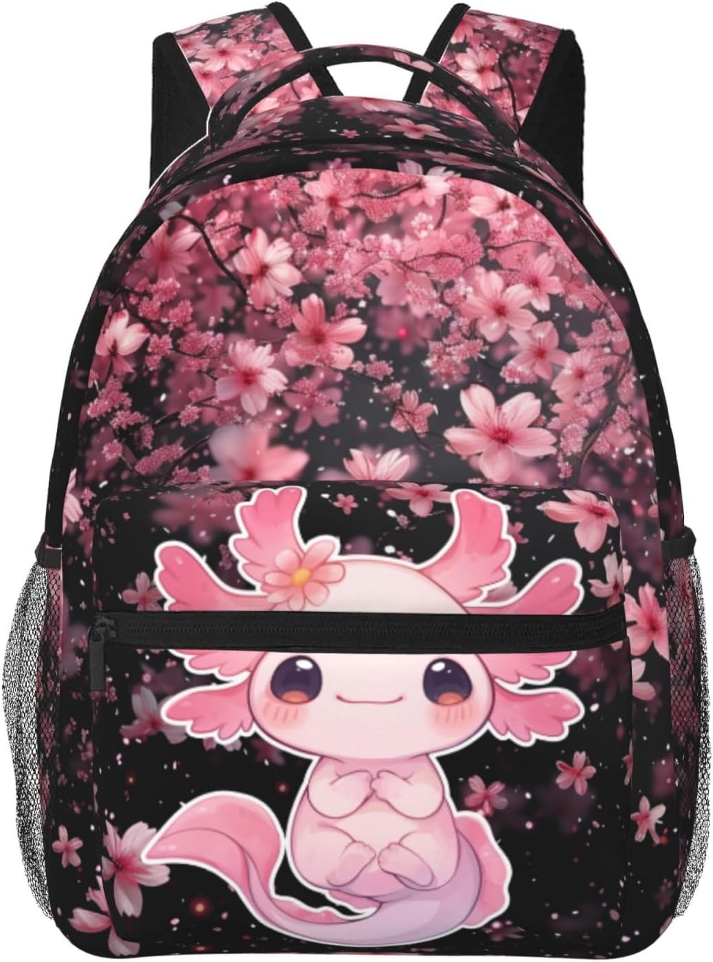 Amazon.com | Ikfoela Cute Axolotl Backpack for Boys Girls Bookbags ...