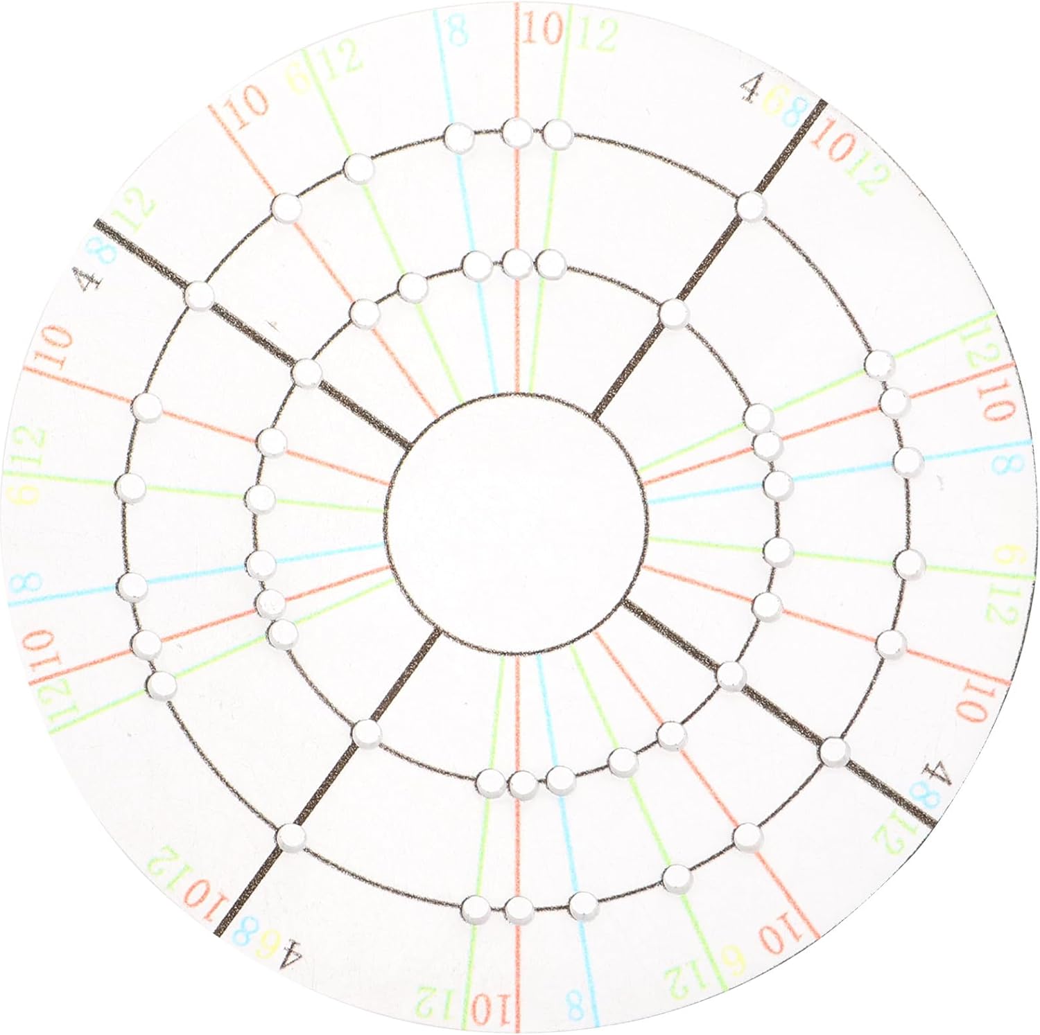 Amazon.com: NUOBESTY Ceramic Round Divider Clay Dividing Template ...