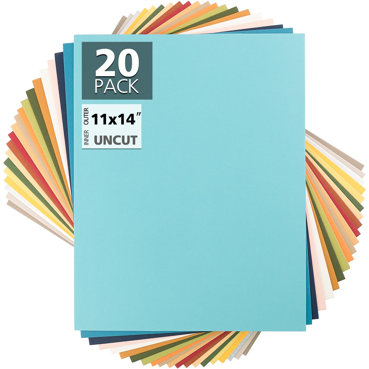 Amazon.com: Mat Board Center, 11X14 Uncut Mat Boards, Backing Boards ...