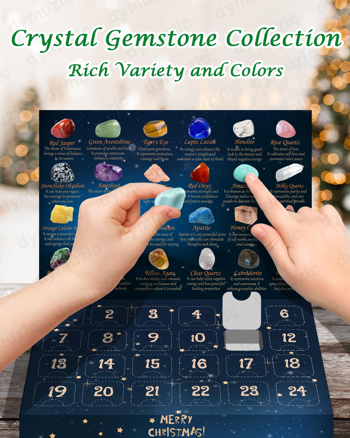 Snapklik.com : Crystal Advent Calendar 2024, Rock Advent Calendar 2024 ...