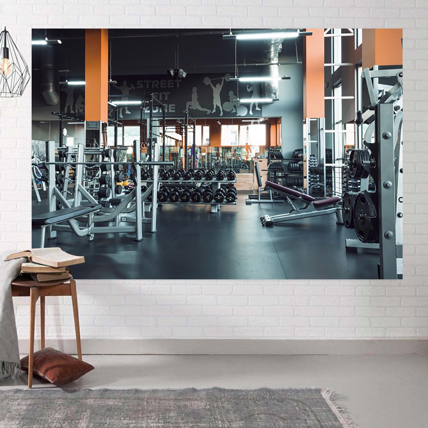 Fitness Background Design