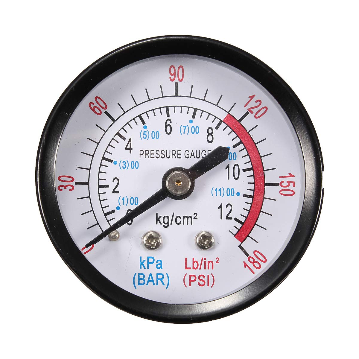 Masun Bar Luftdruckmessger t 13 Mm 1 4 BSP Gewinde 0 180 PSI 0 12