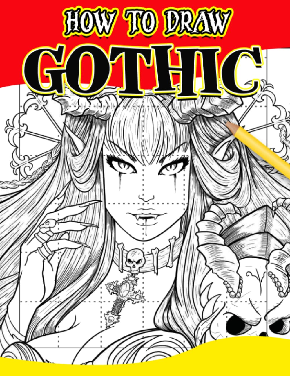 How To Draw Gothic: Collection Of 40 Easy And Simple Girls ...