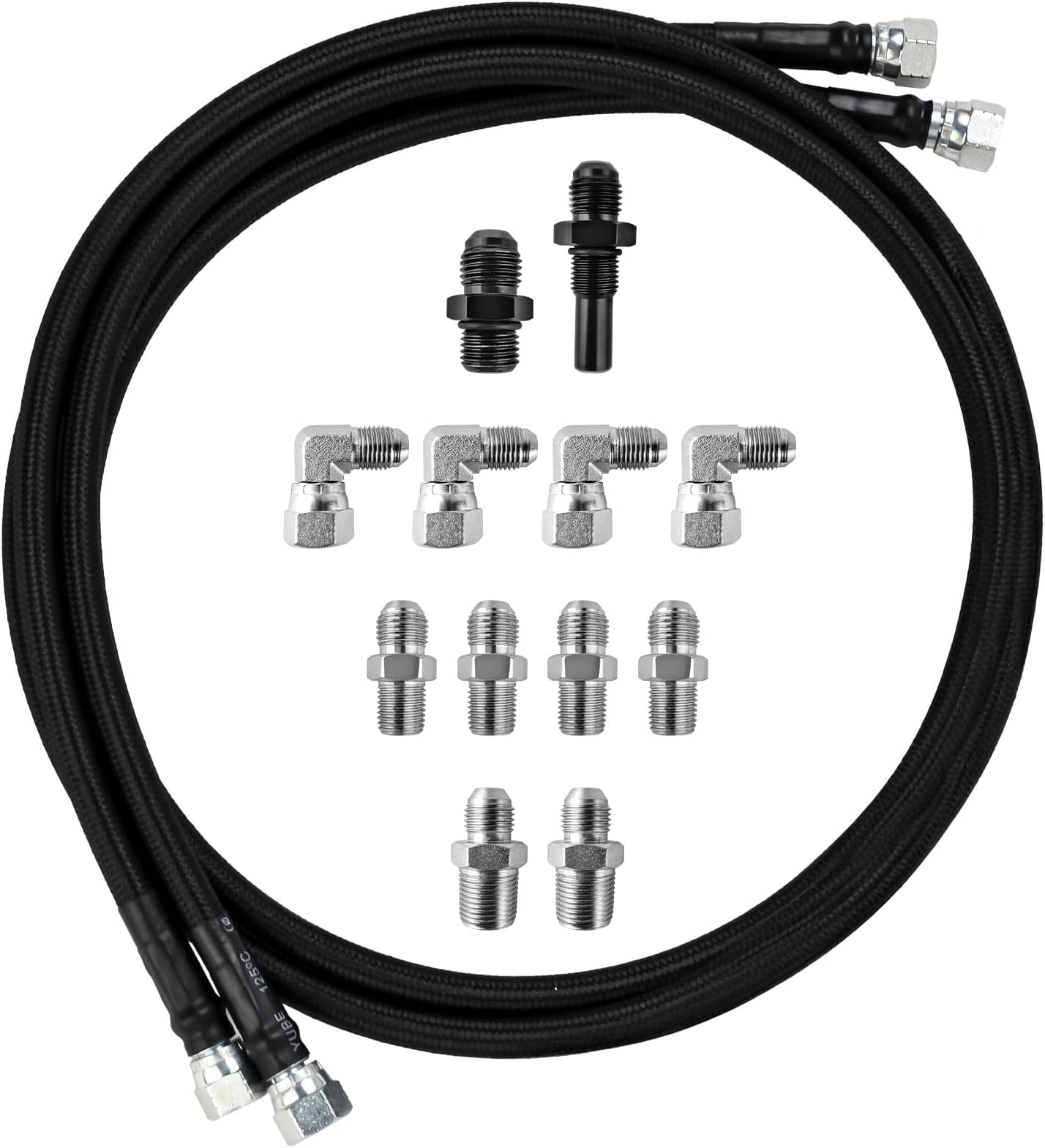 Amazon.com: MuHize Transmission Cooling Line - Upgraded 70 Inch SS ...