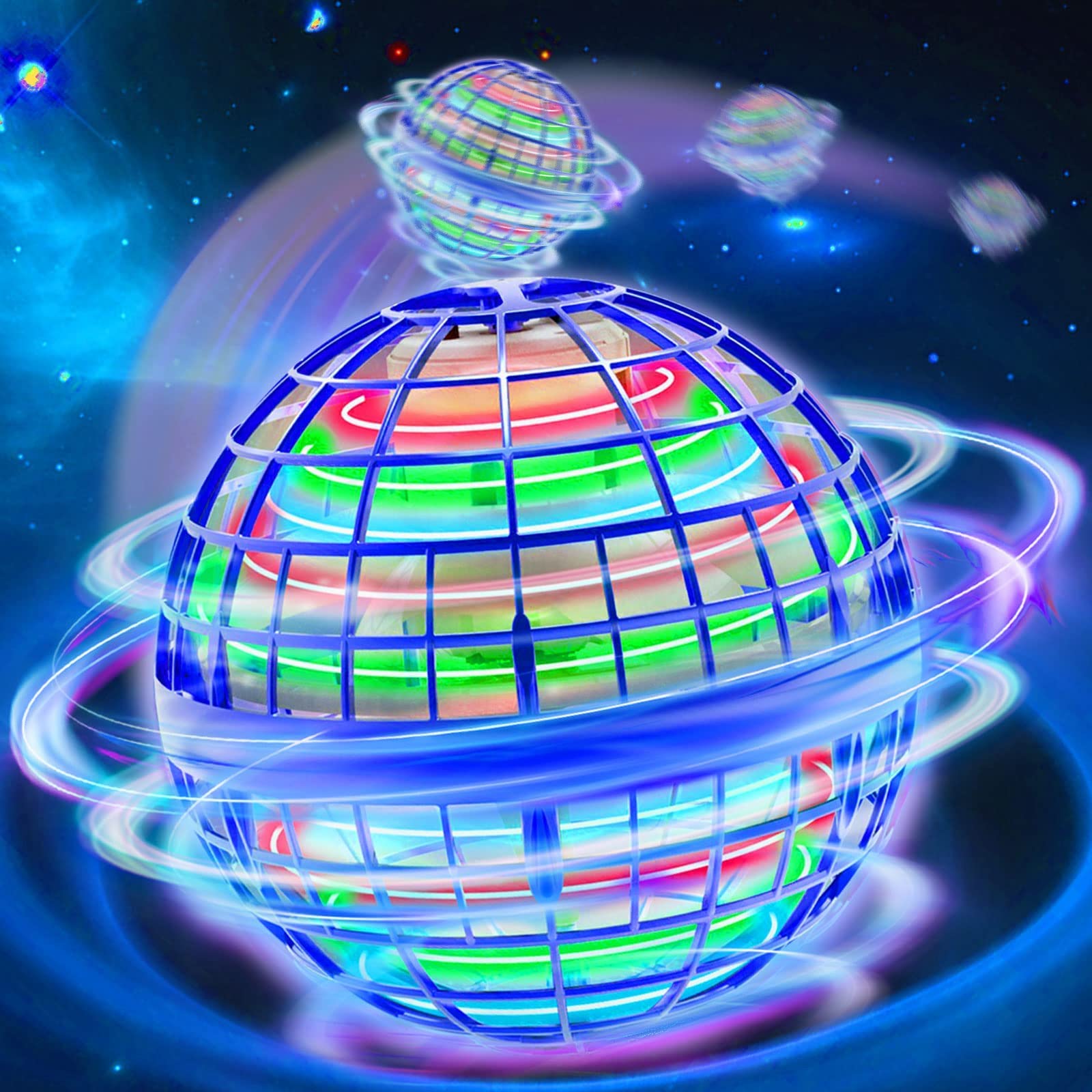 CASEIER Flying Orb Ball Hover Toy, Hand Controlled Floating Ball with ...