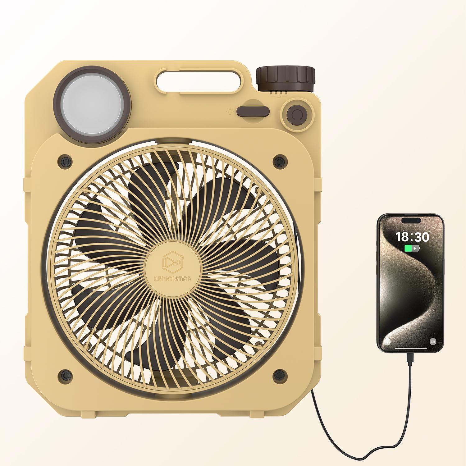 Amazon.com: RYOBI - USB Lithium Clamp Fan Kit with 2.0 Ah USB Lithium ...
