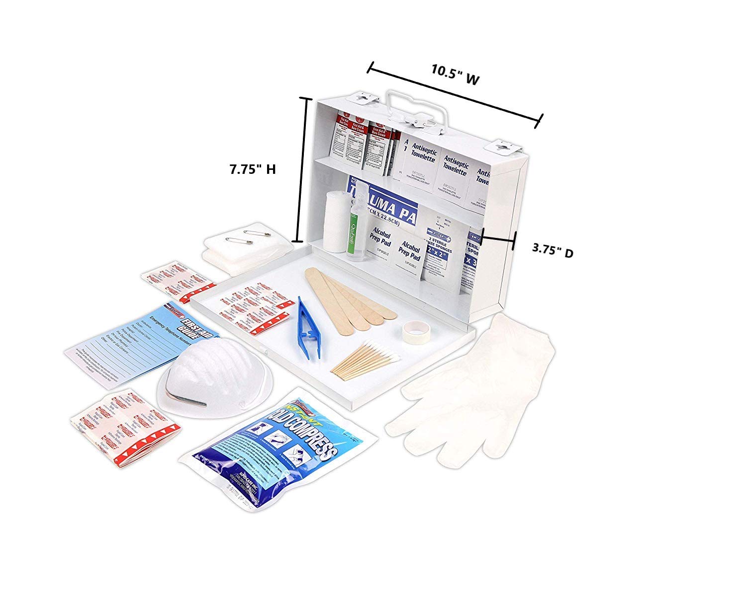 Rapid Care First Aid RC-25MAN-M 25 person 166 Piece ANSI/OSHA Compliant ...